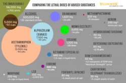 Preventing Overdose: A Visual of Lethal Doses of Commonly Abused ...