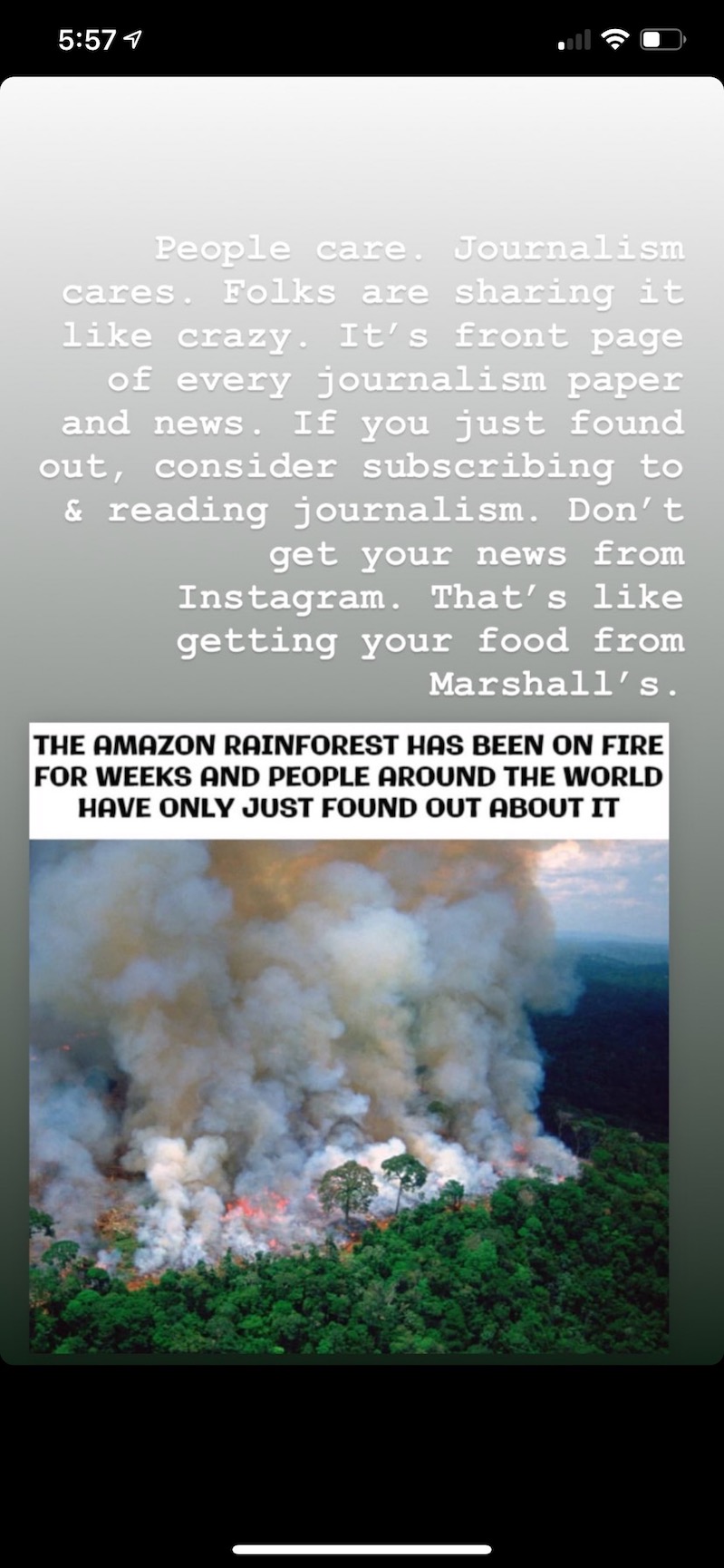 Sharing a Photo about the Burning Amazon is a good start. Here’s how to ...