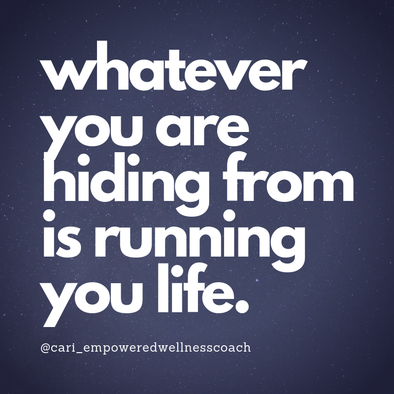 Whatever You Are Hiding From is Running Your Life | elephant journal