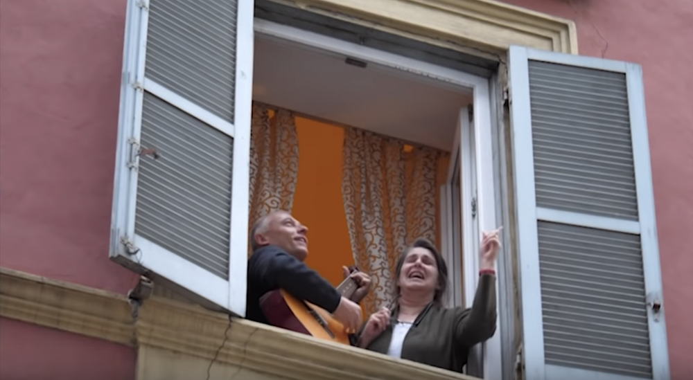 These Videos of Quarantined Italians Singing from their Windows are the ...