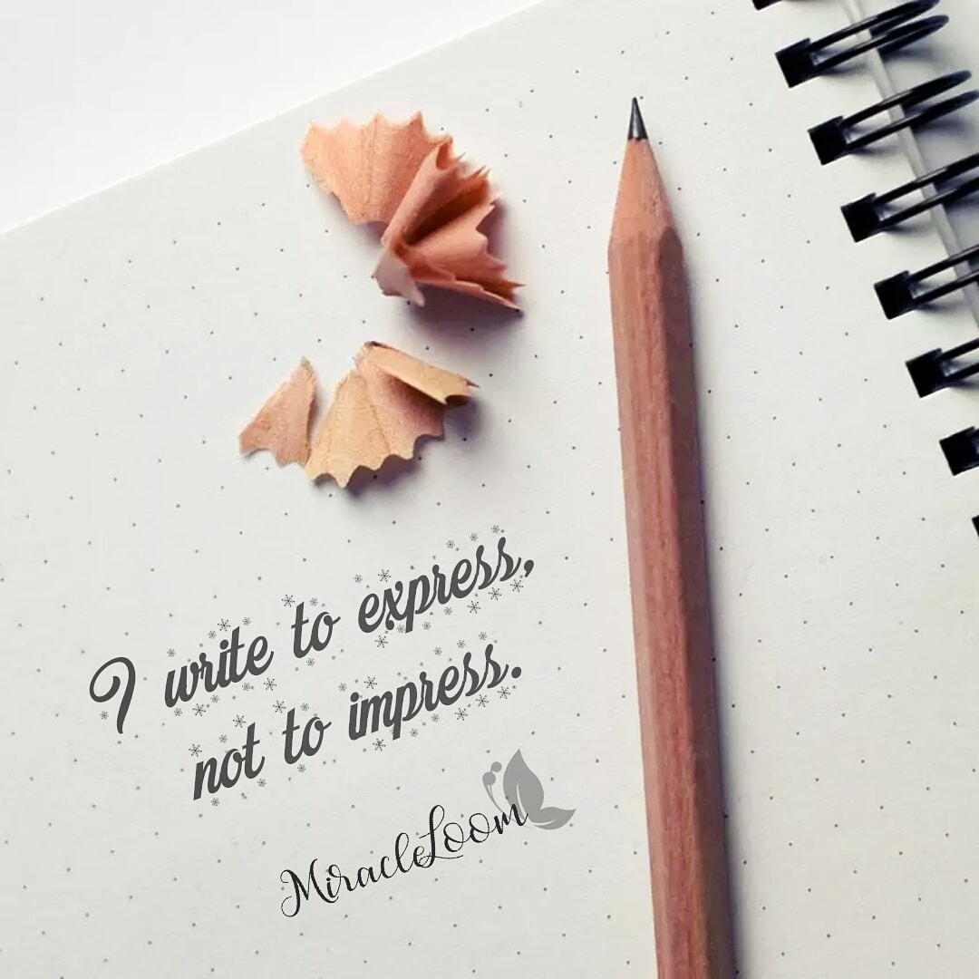 I write to express, not to impress | elephant journal
