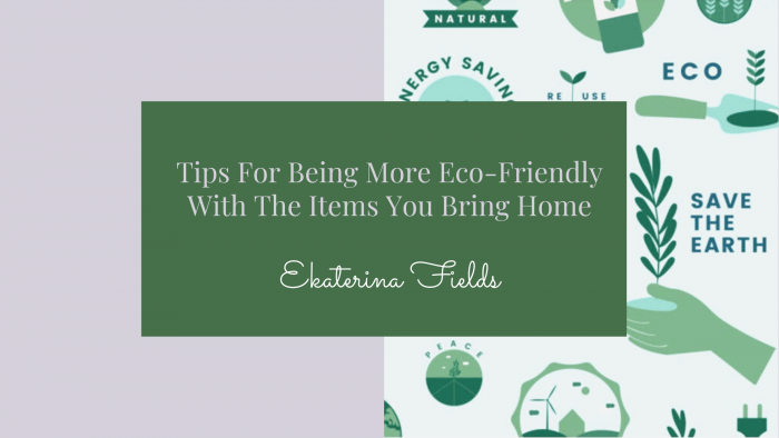 Tips For Being More Eco-Friendly With The Items You Bring Home ...