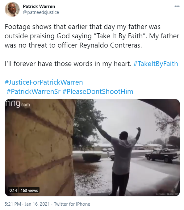 Chilling & Devastating: Patrick Warren Murdered on his own Front Lawn ...