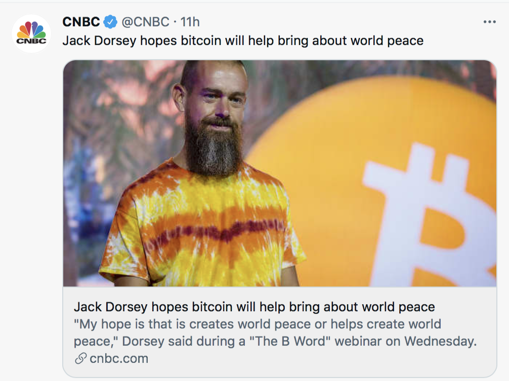 Can Bitcoin actually save the Planet? Jack Dorsey, Elon Musk & Cathie ...