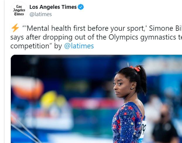 Simone Biles finally Put Down what she could No Longer Carry & took a ...