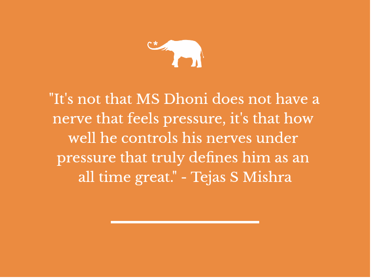 MS Dhoni, a true Role Model. | elephant journal