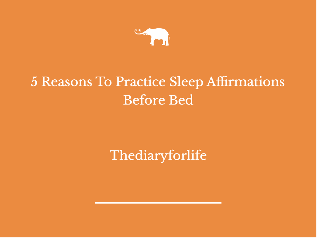5 Reasons To Practice Sleep Affirmations Before Bed | elephant journal