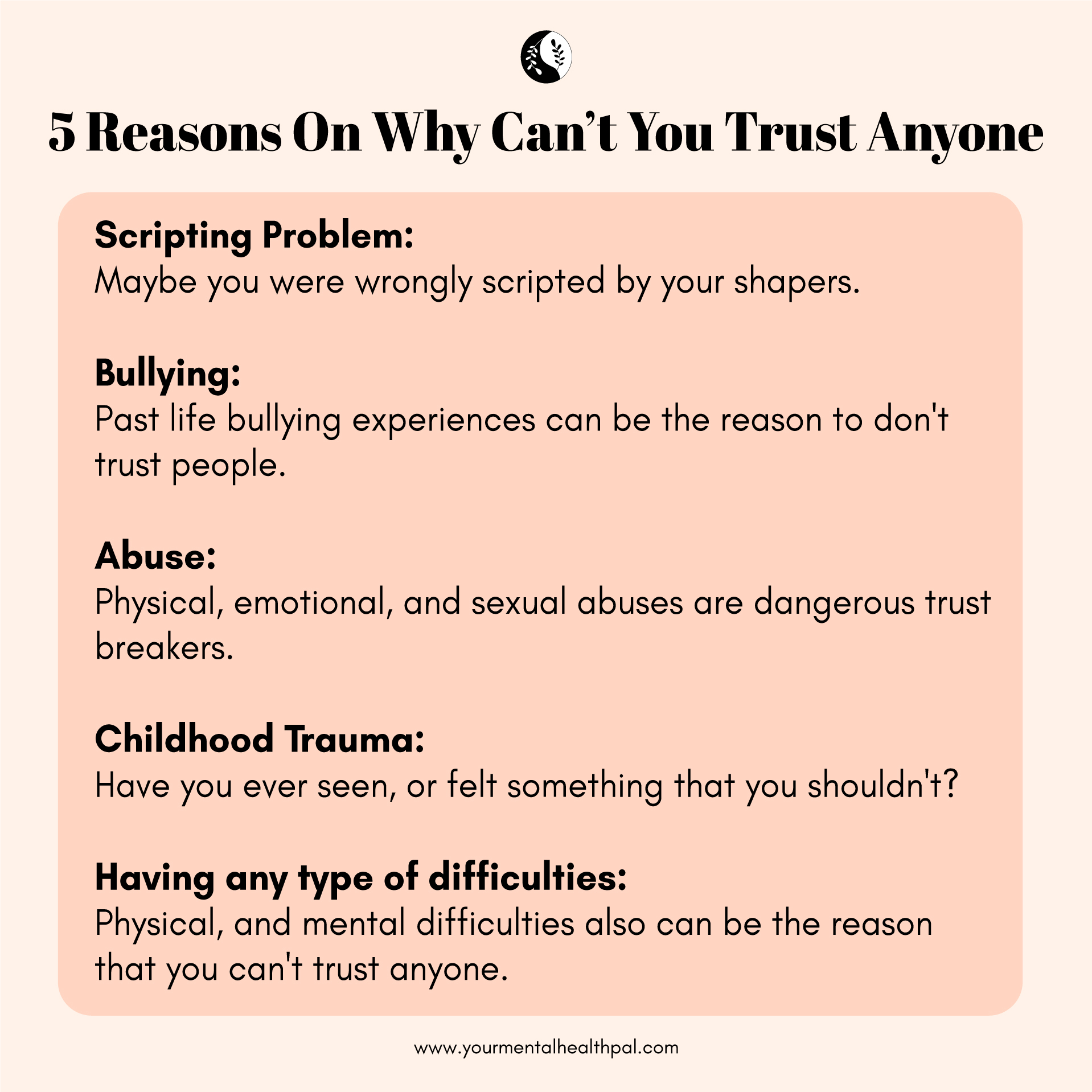 5 Reasons Why I Cant Trust Anyone Elephant Journal