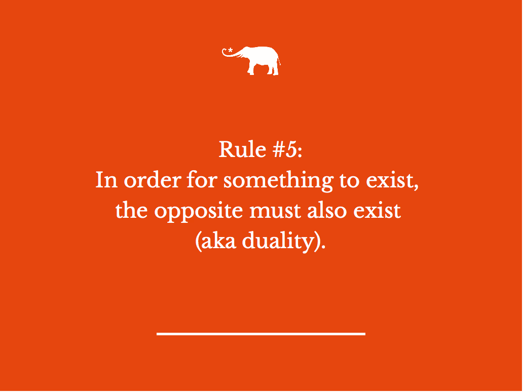 The Revised Human Being Rule Book: Rule #5 | elephant journal