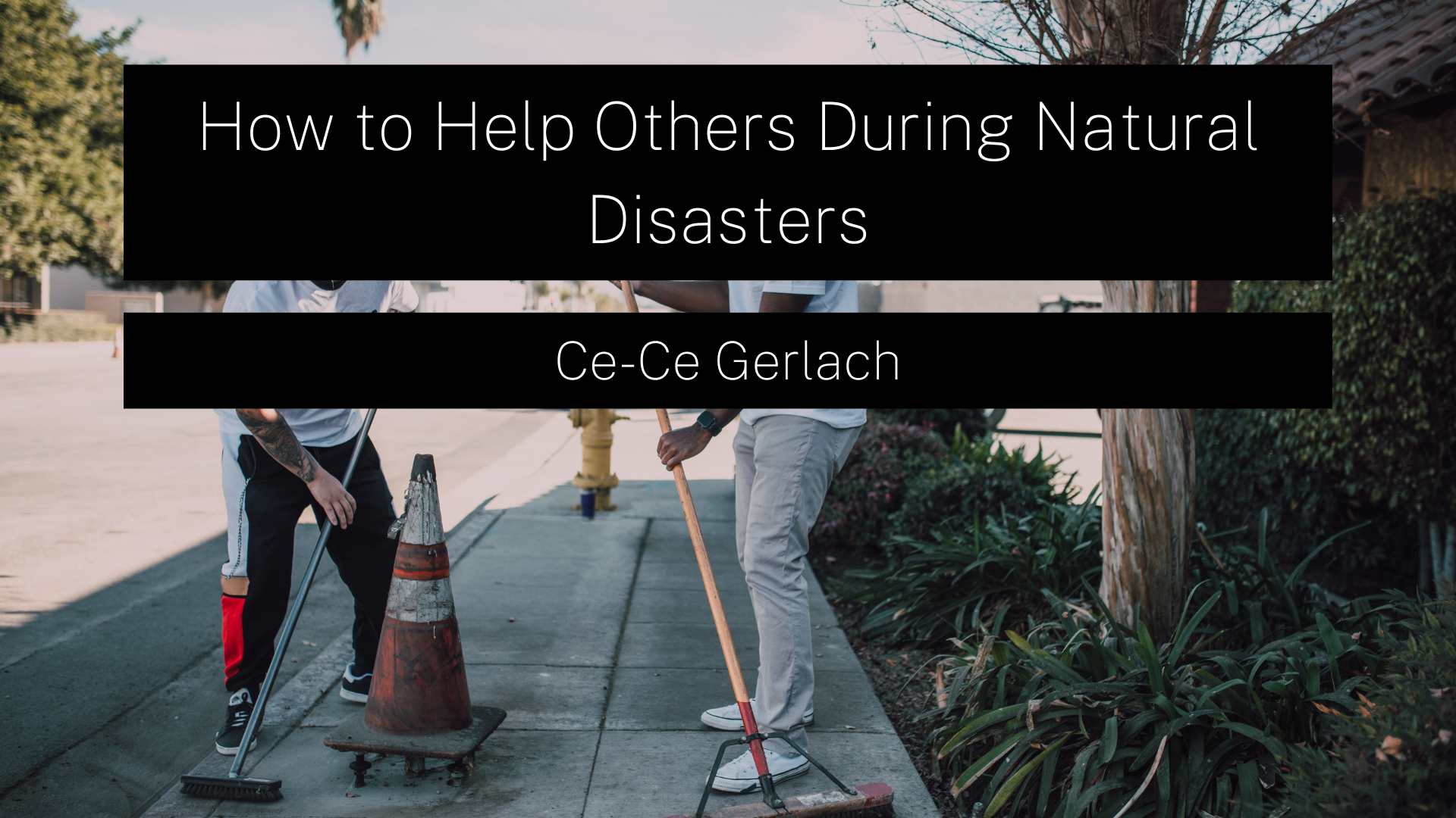 How to Help Others During Natural Disasters | elephant journal