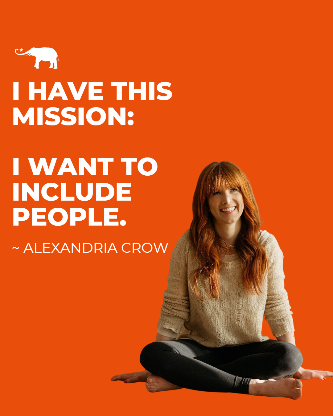 Waylon with Yoga Teacher/Troublemaker Alexandria Crow. | elephant journal