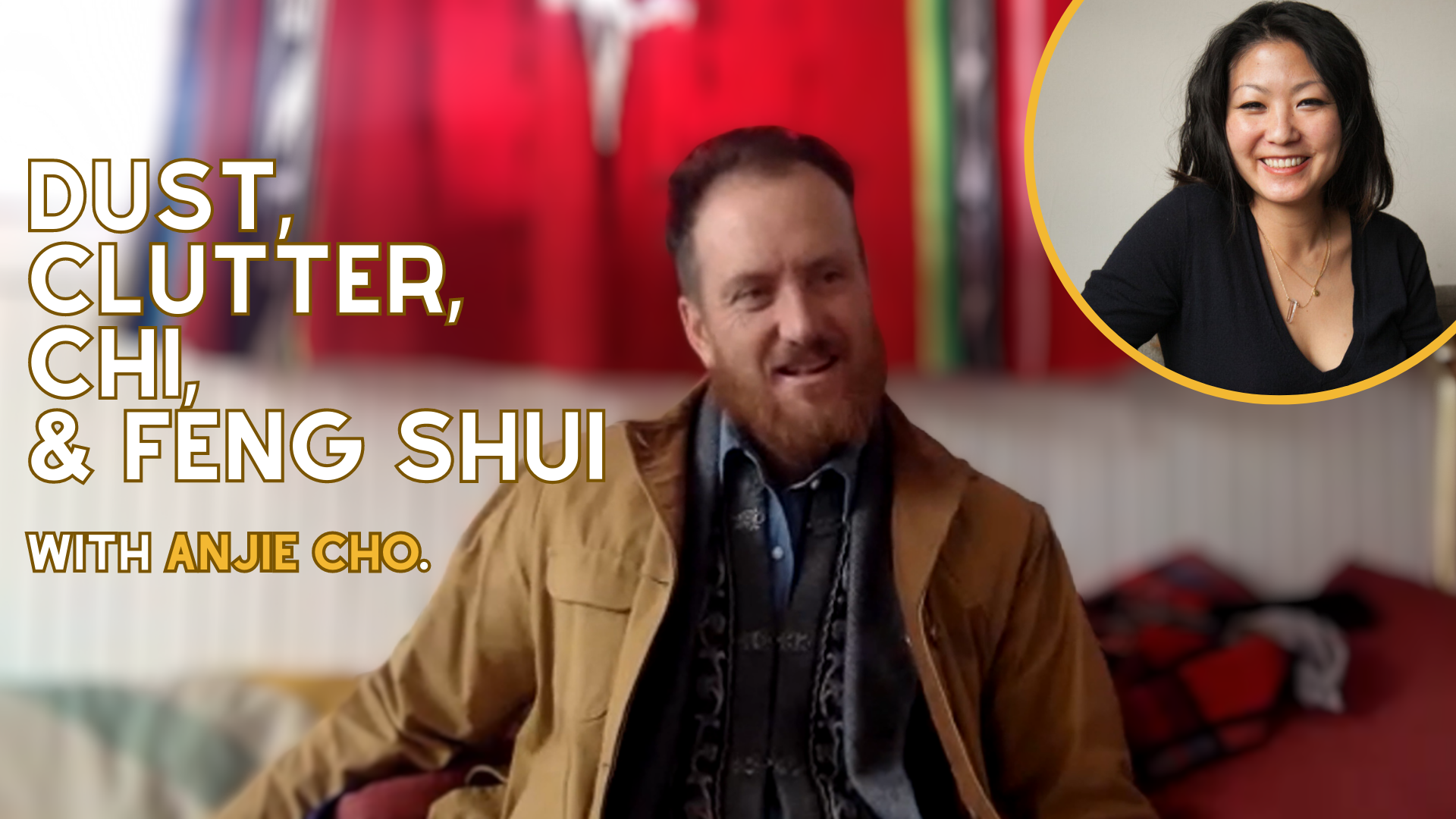 Dust, Clutter, Chi, & Feng Shui. Waylon with author Anjie Cho. {Part 1 ...