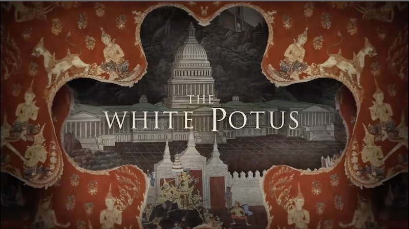 My favorite detail in SNL’s The White Potus. {spoofs Trump, White House ...