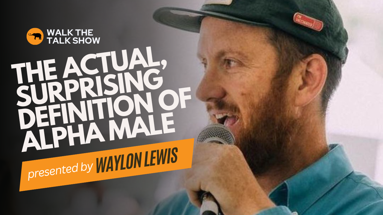 The Whole Alpha Male Movement is Built on this Lie. ~ Waylon Lewis ...